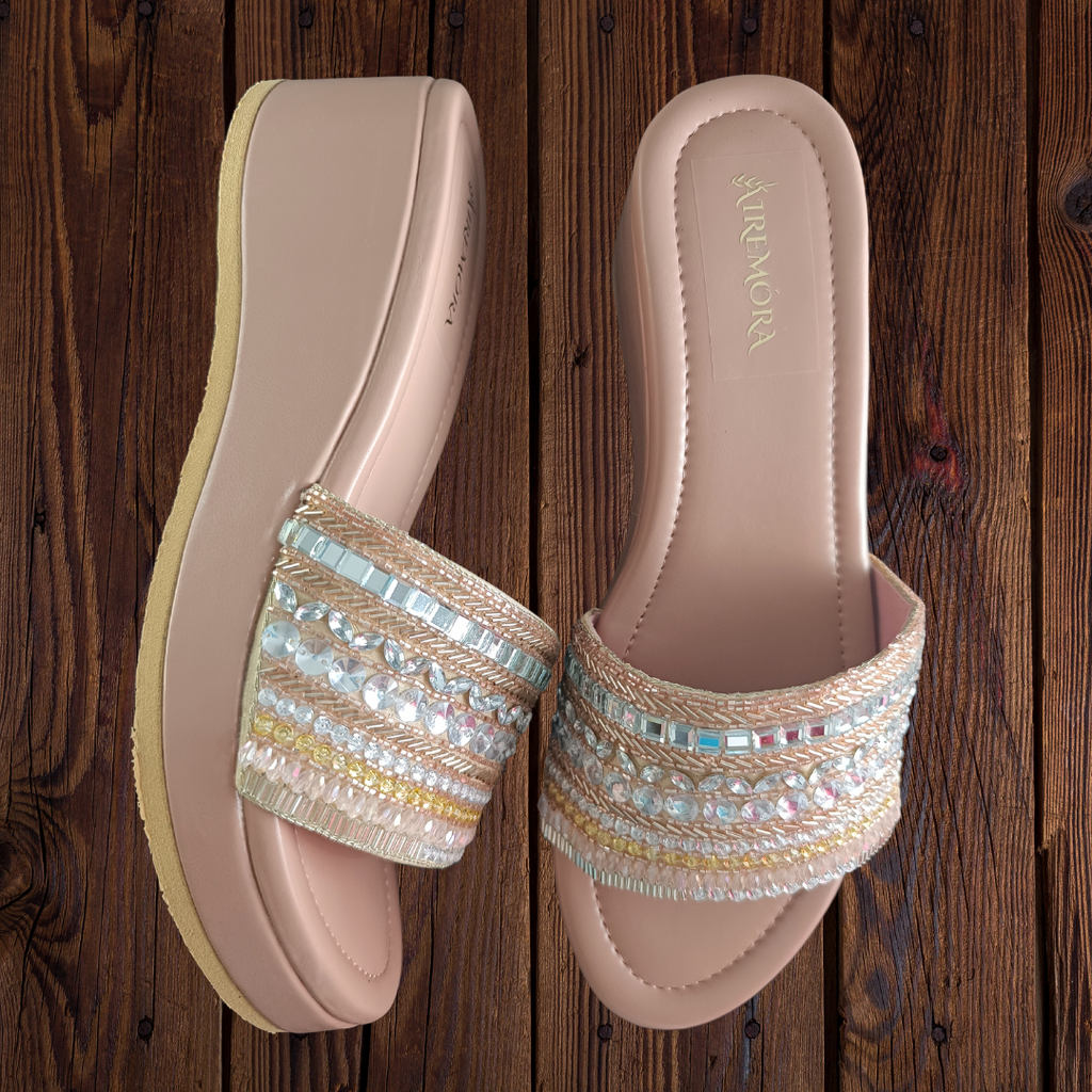 Tangerine - Solid Platform Heel – Airemora